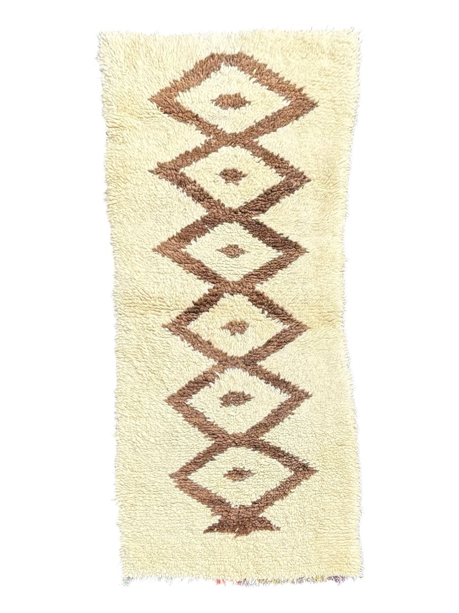 Vintage Beni Ouarain Moroccan Rug, 1990s for sale at Pamono