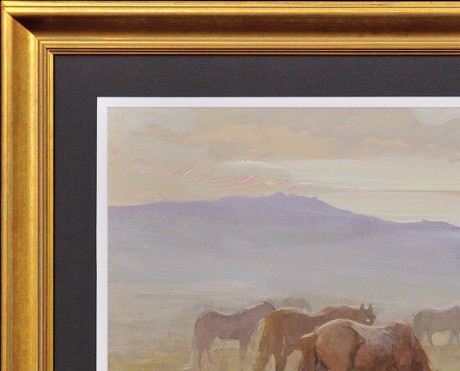 Charles Walter Simpson, Dartmoor Ponies, 1930s, Oil Painting, Framed ...