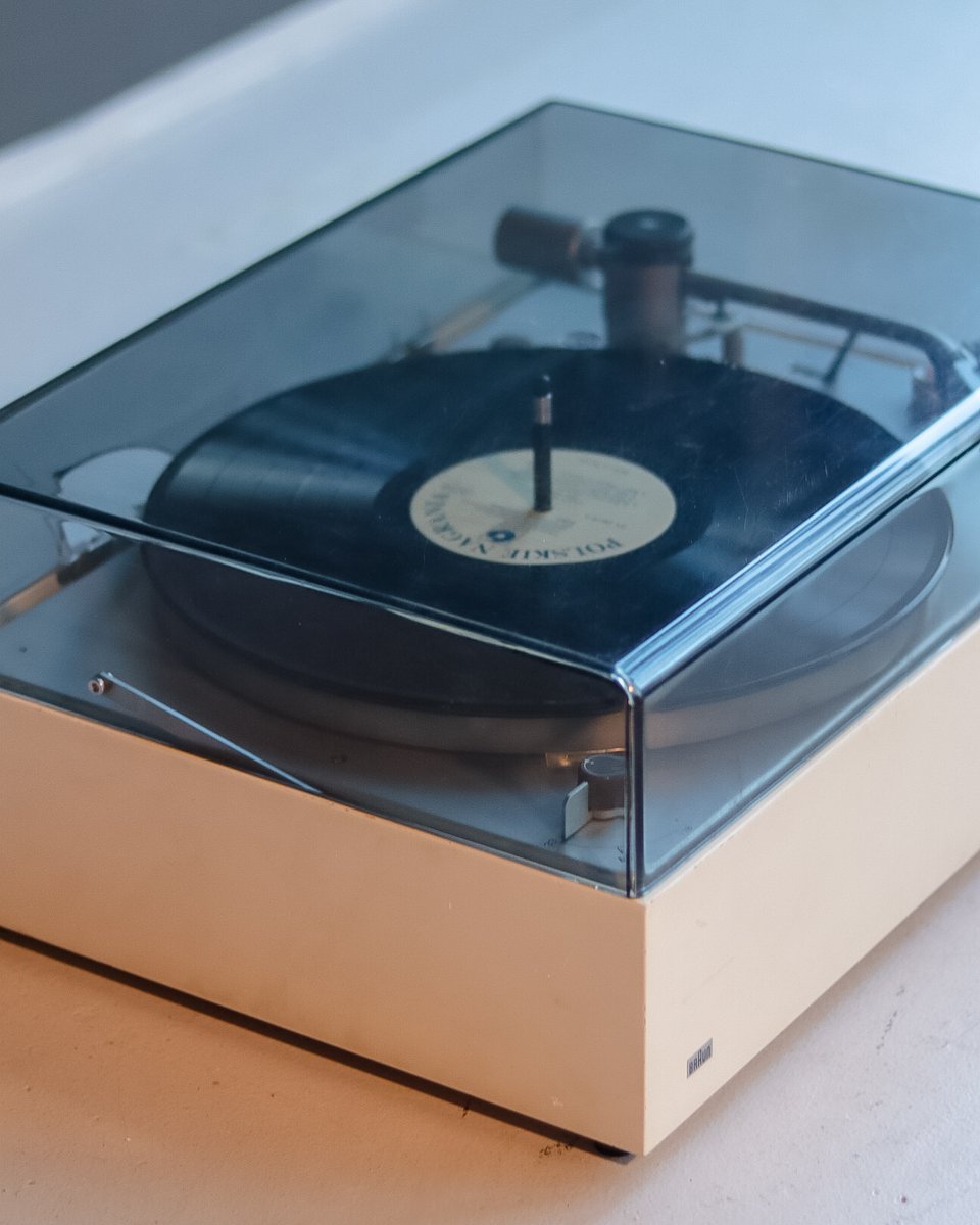 Turntable Ps 600 with Automatic Record Changer by Dieter Rams for Braun ...