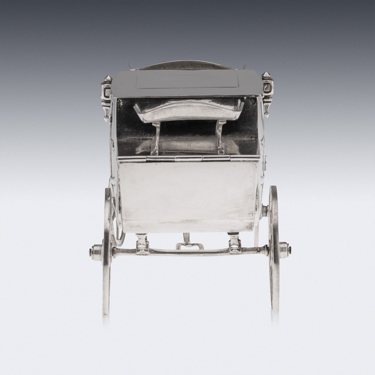 American Silver Smoking Compendium from Gorham, 1930s for sale at Pamono