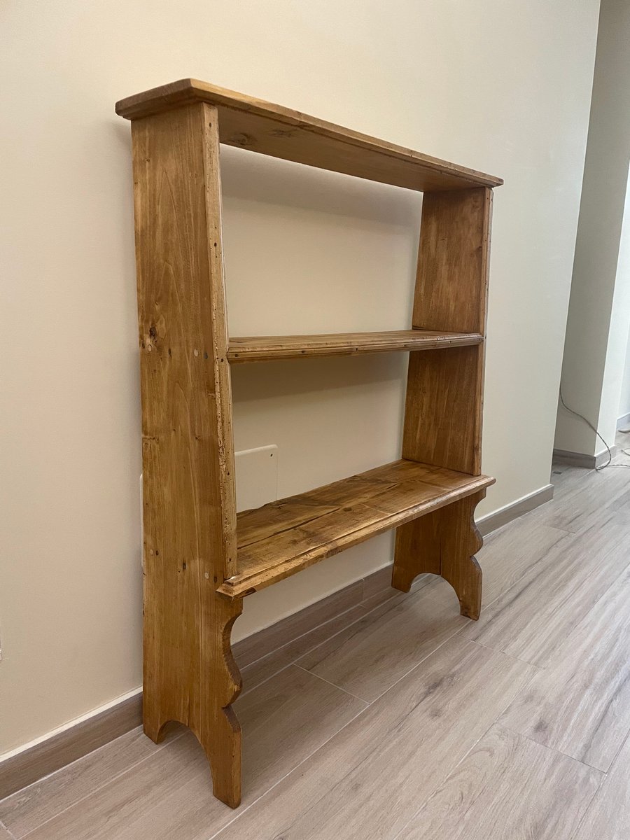 Small Rustic Bookcase, Late 19th Century for sale at Pamono