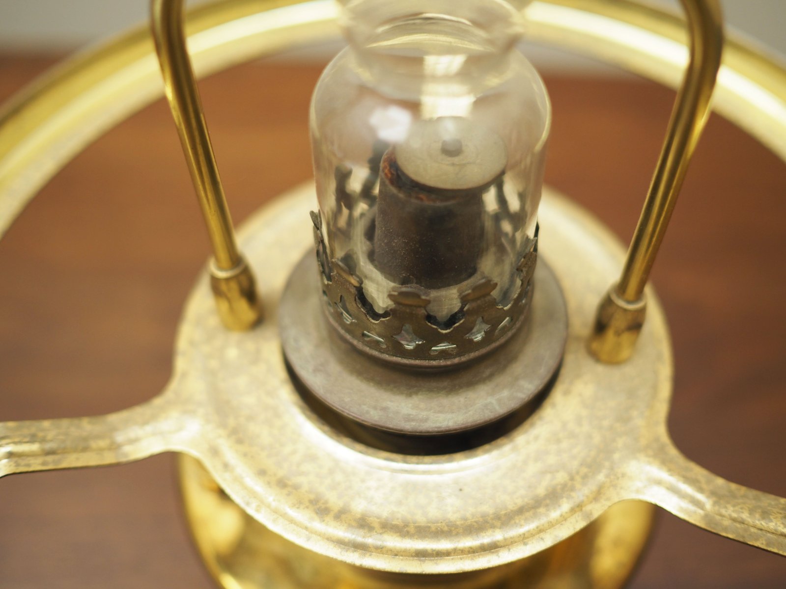 Danish Oil Lamp from GV Harnisch, 1950s for sale at Pamono