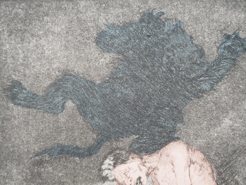 Salvador Dali, The Attack of the Tiger, Original Engraving for sale at ...