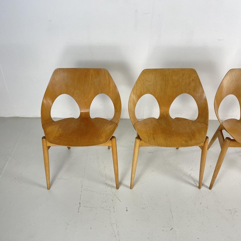 Jason Chairs by Frank Guille & Carl Jacobs for Kandya, 1950s, Set of 4 ...