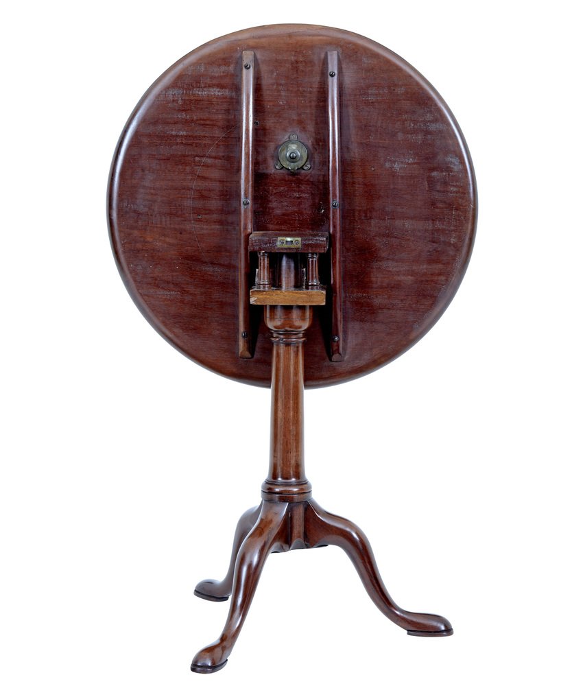 Early 19th Century Georgian Mahogany Tripod Table, 1800s for sale at Pamono
