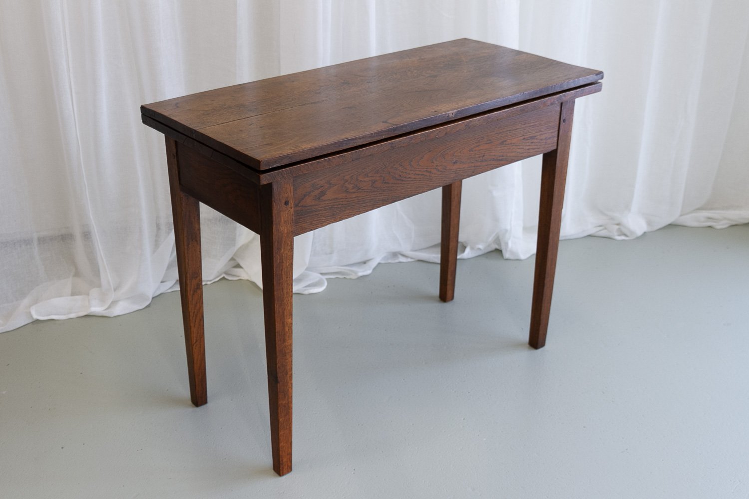 Danish Console Table in Oak, 1800s for sale at Pamono
