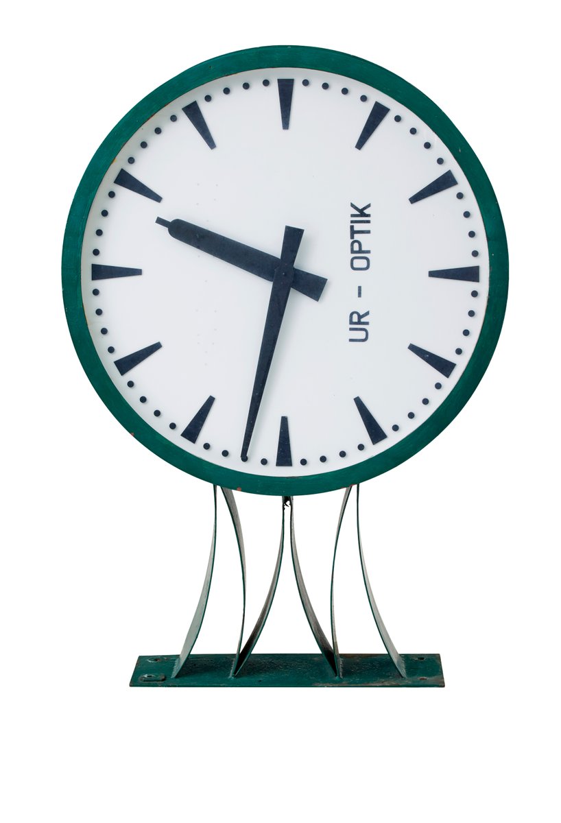 Mid-Century Modern Swedish Industrial Station Clock, 1963 for sale at ...