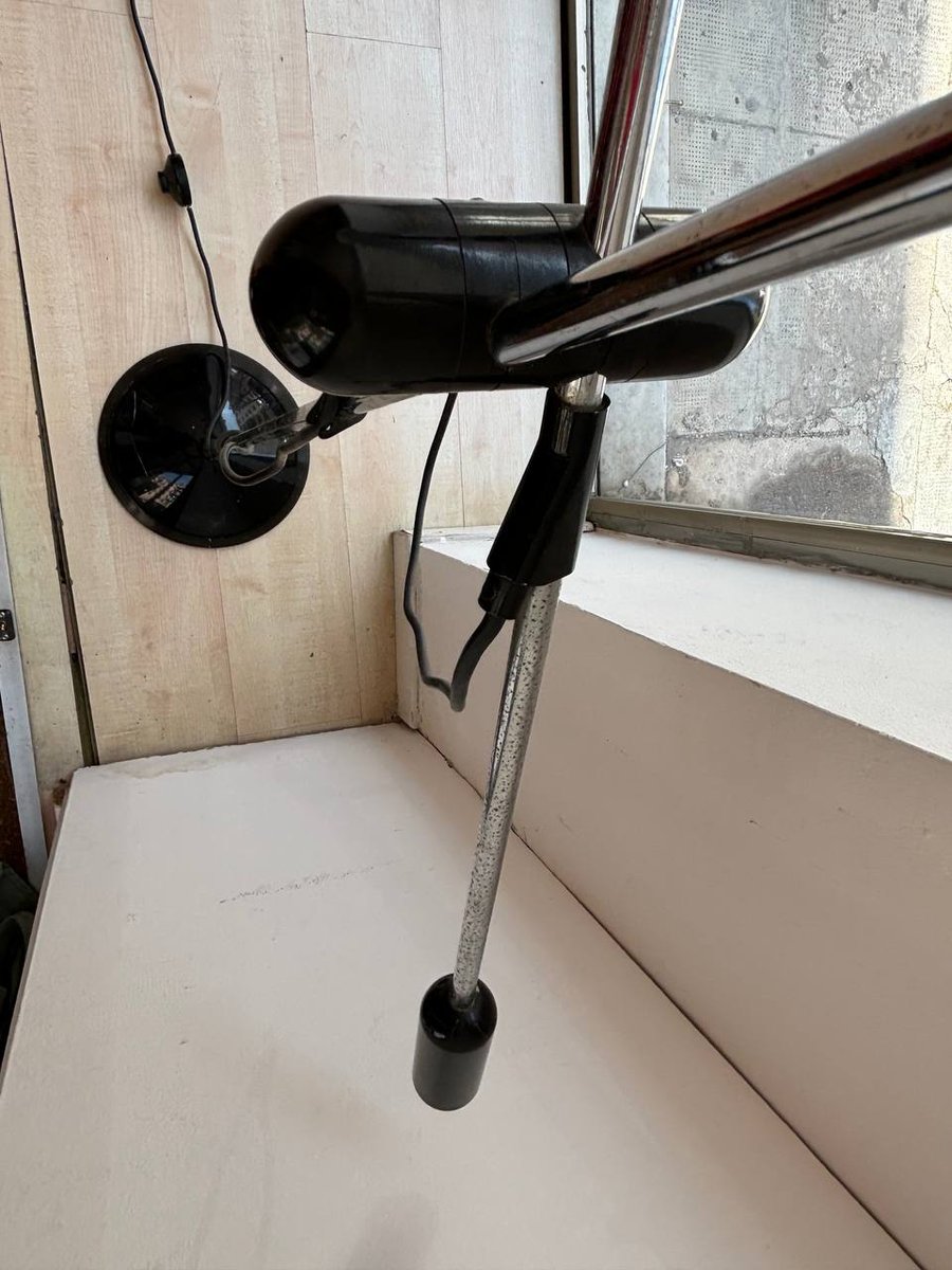 Adjustable Floor Lamp with Counterweight attributed to René Mathieu for ...