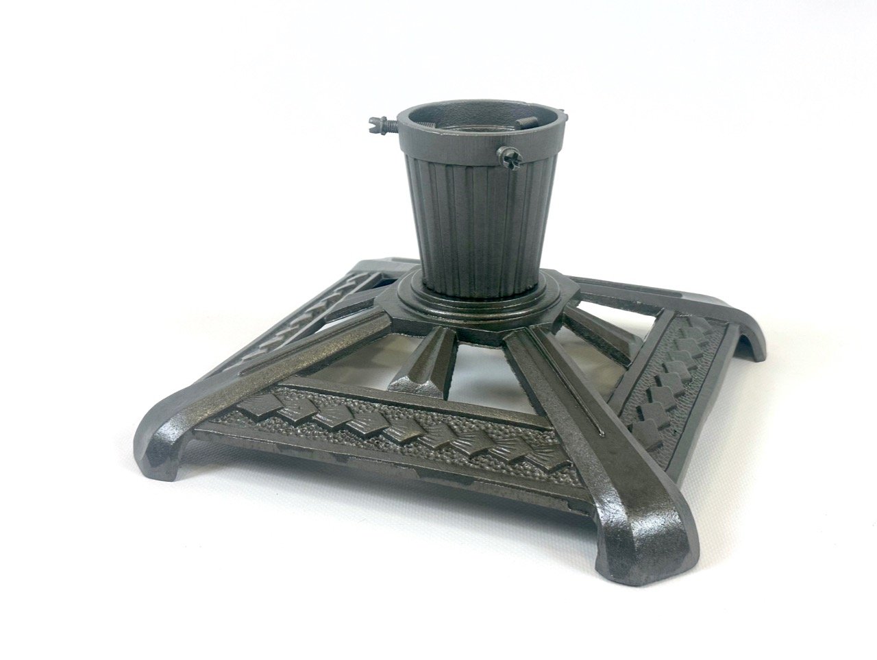 Art Nouveau Cast Iron Christmas Tree Stand, 1890s for sale at Pamono