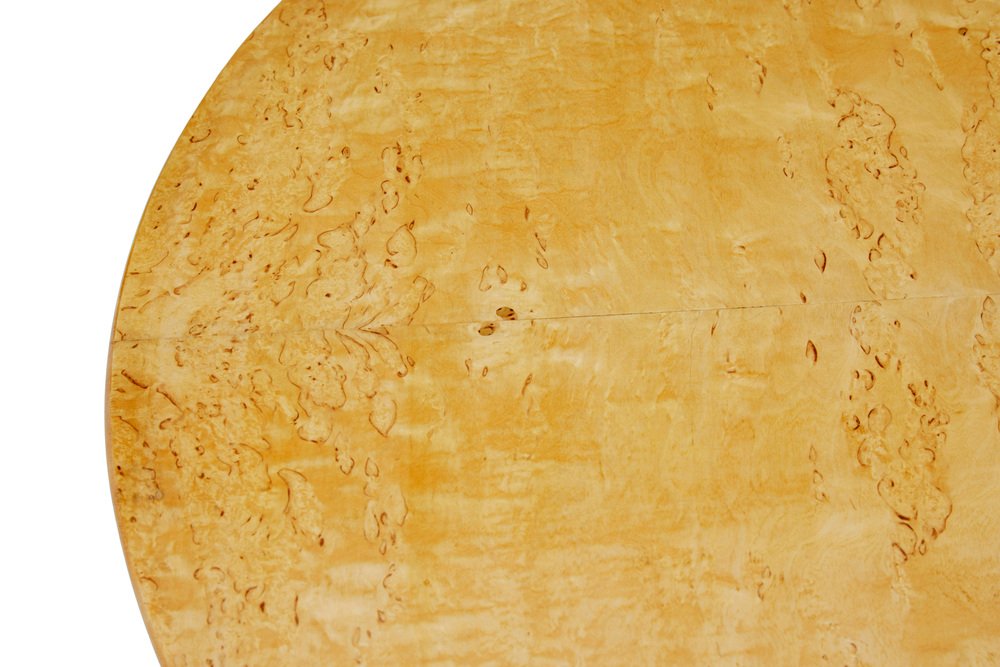 Mid-20th Century Circular Birch Occasional Table, 1950 for sale at Pamono