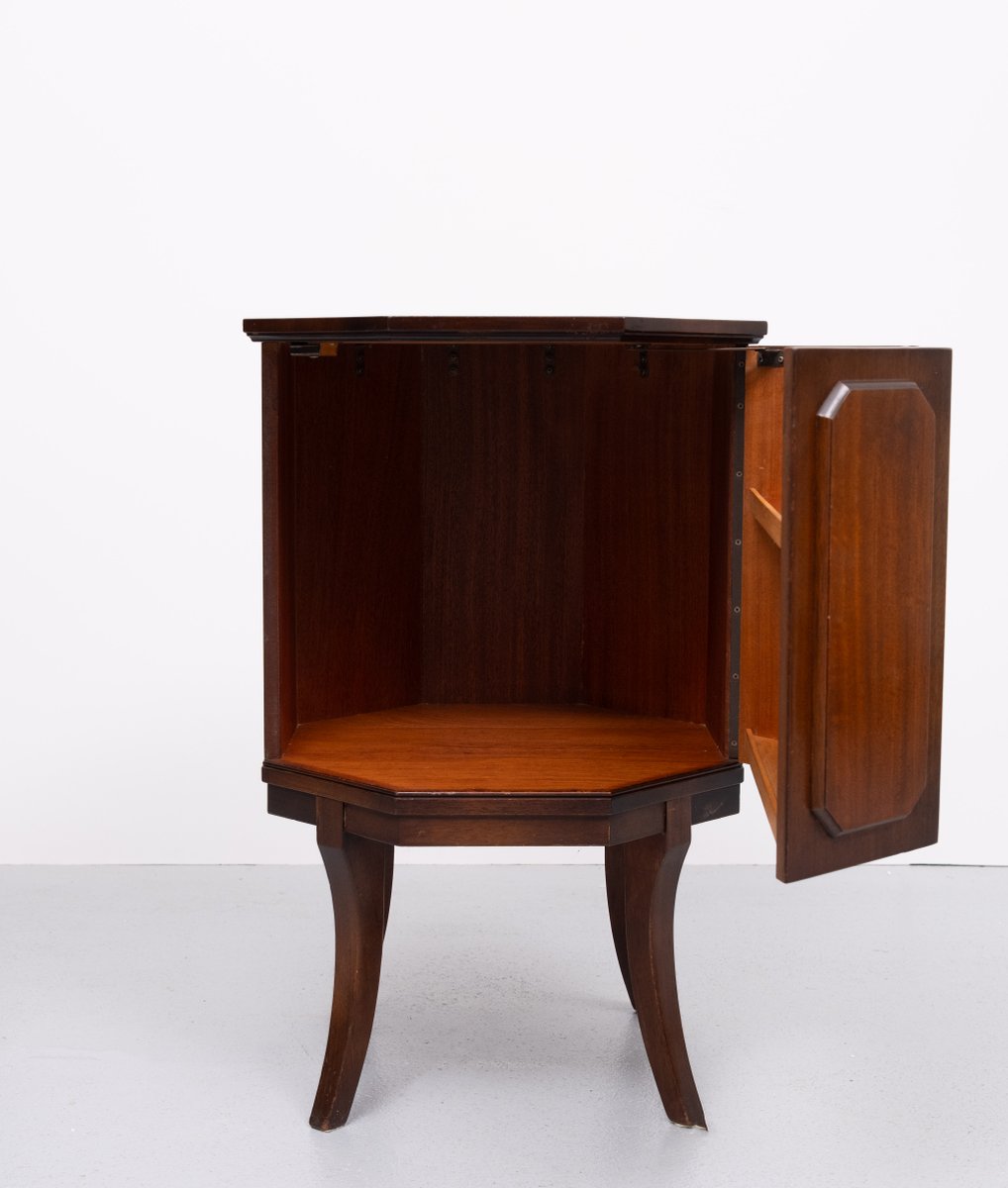 Octagonal Shaped Liquor Cabinet, England, 1950s for sale at Pamono