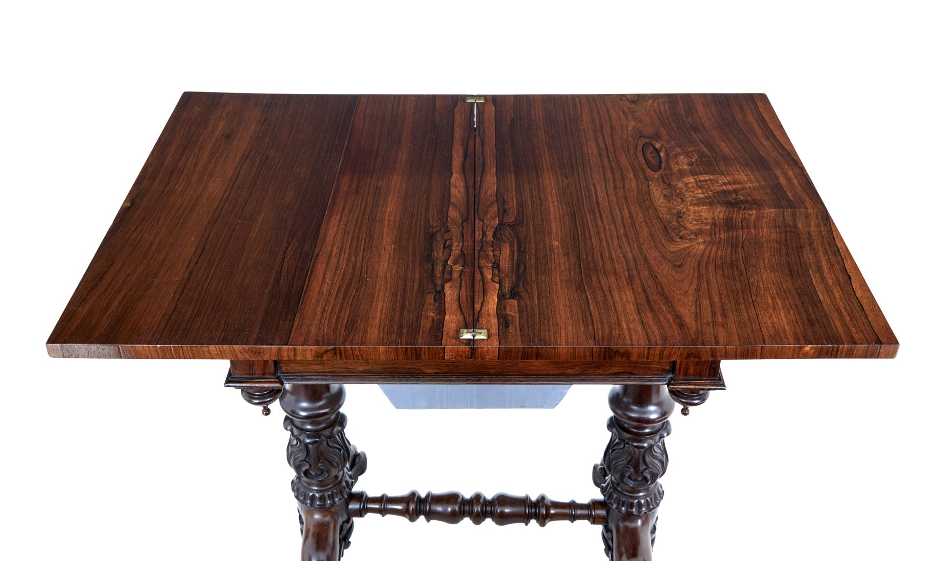 19th Century William IV Flip Top Side Table, 1830 for sale at Pamono