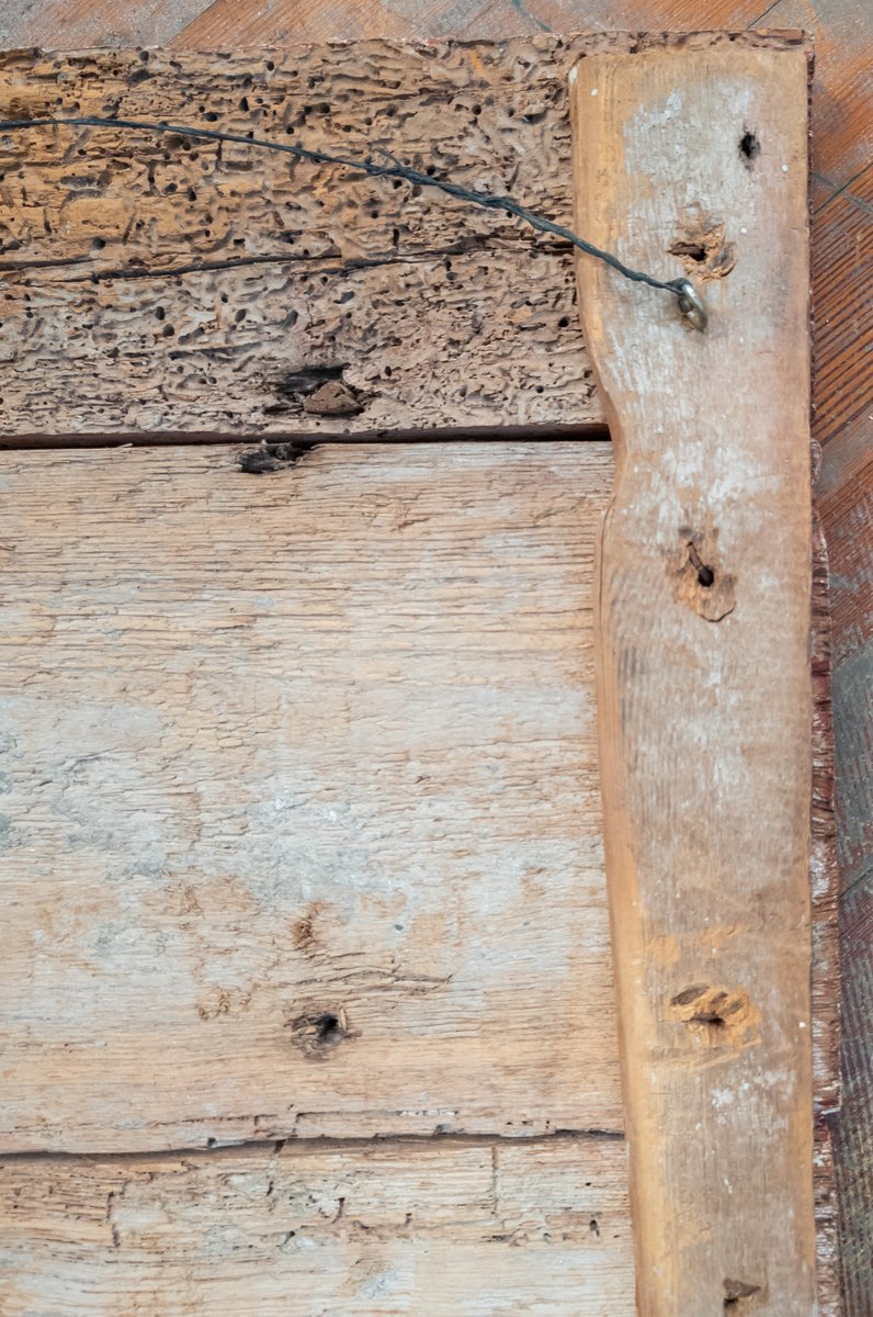 Antique Italian Painted Wood Banking Trade Sign with Crossed Keys for ...