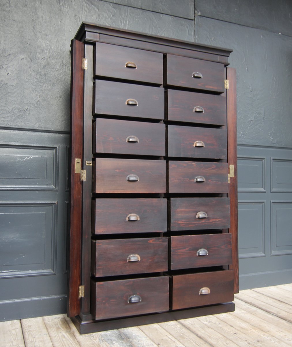 French Drawer Cabinet, 1890s for sale at Pamono