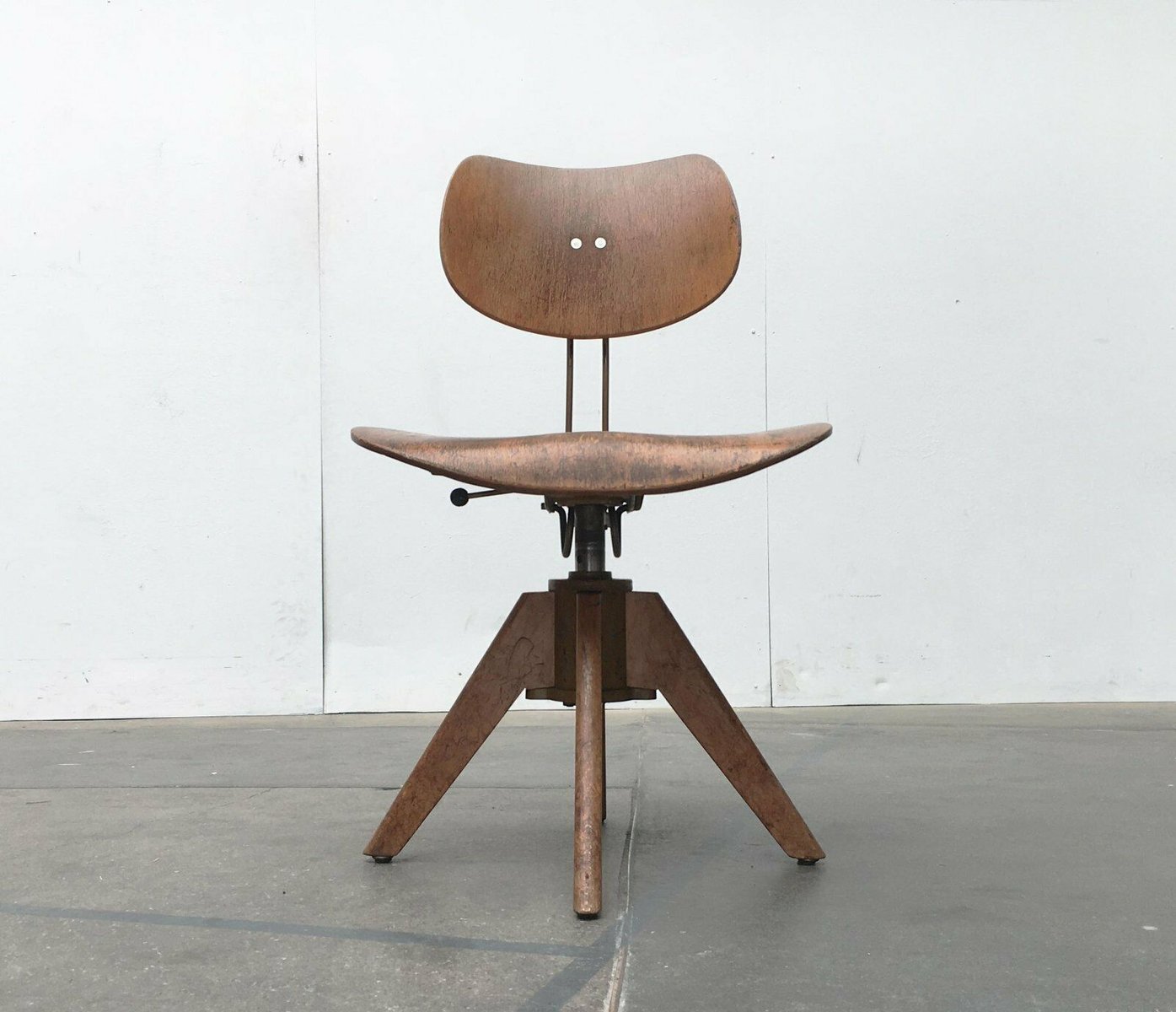 Mid-Century Early German SE 40 Swivel Chair by Egon Eiermann for Wilde ...