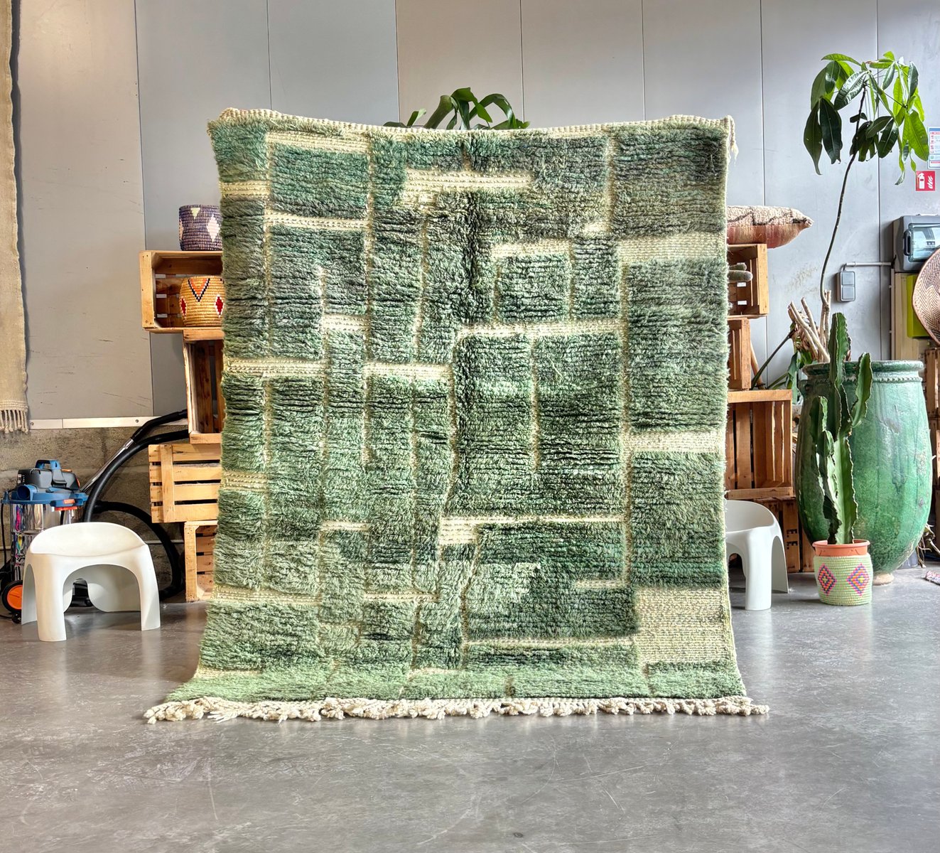 Moroccan Beni Ouarain Rug, 1990s for sale at Pamono