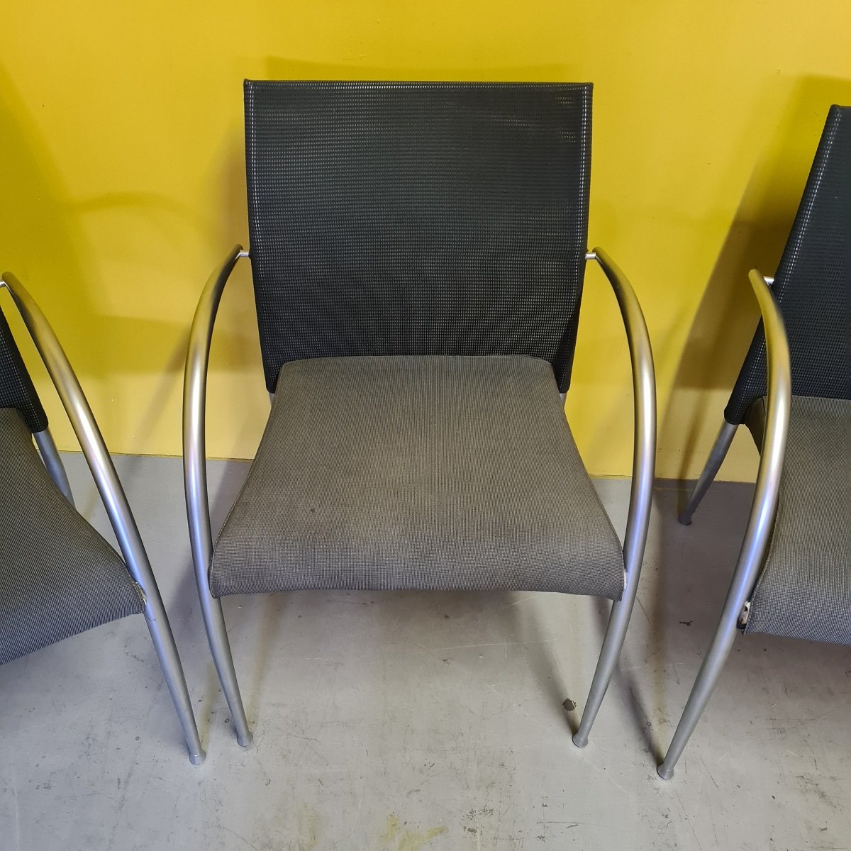 Italienische Sessel von Tonon, 1990er, 3er Set bei Pamono kaufen