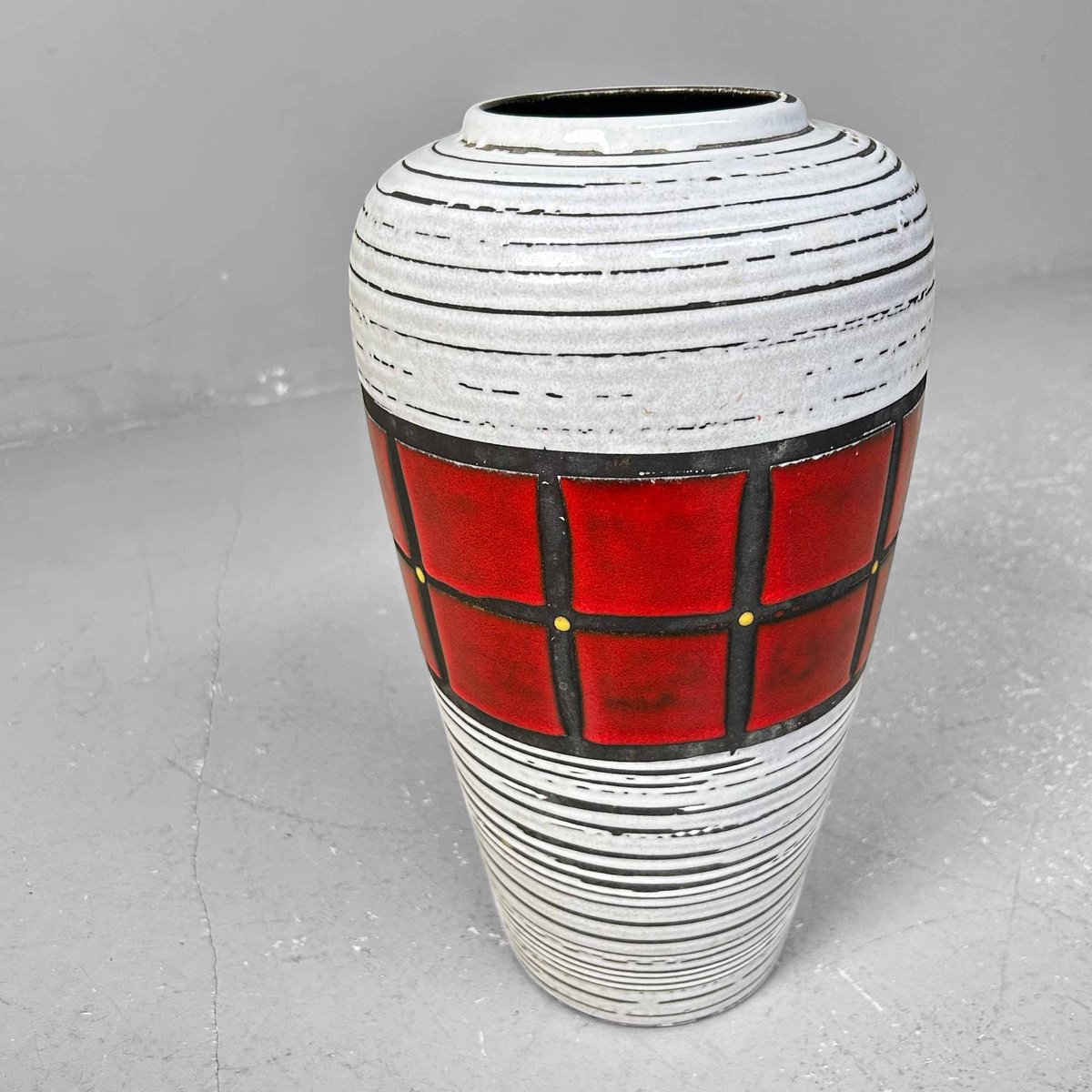 Ceramic Vase by Heinz Siery for Scheurich Keramik, 1950s for sale at Pamono