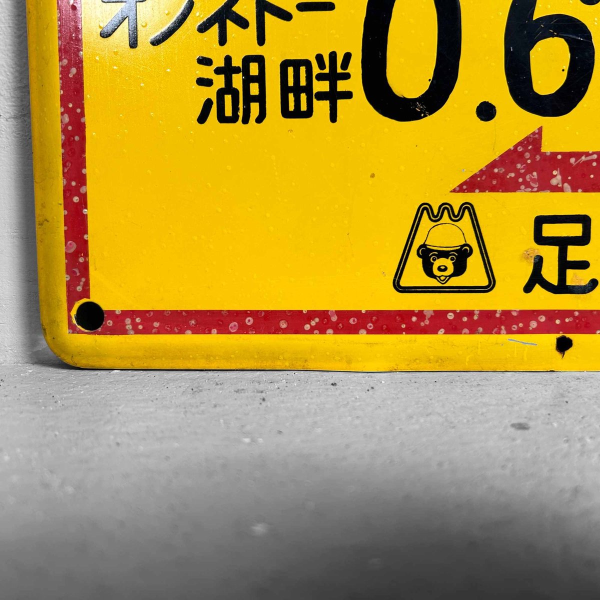 Vintage Japanese Metal Signpost , Hokkaido, 1980s for sale at Pamono