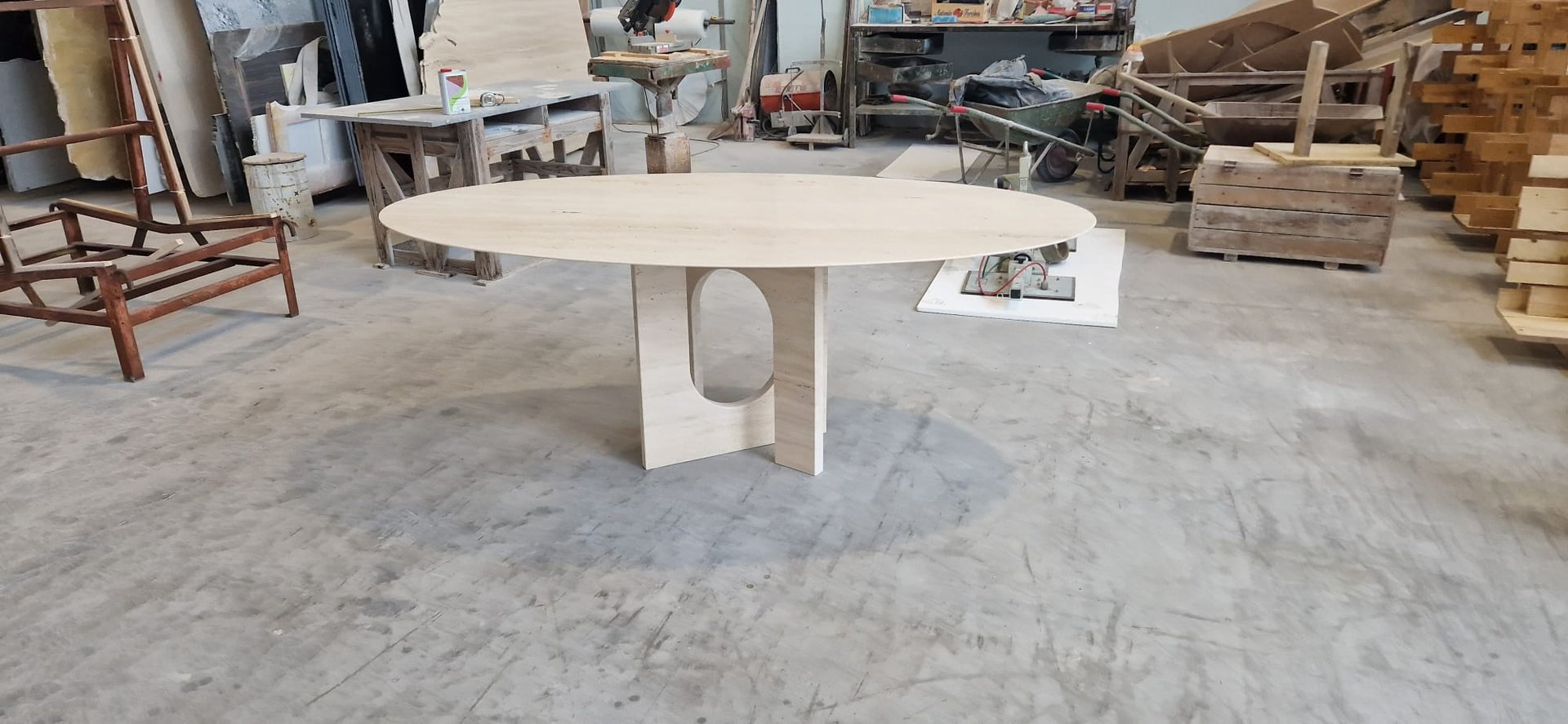 Vice Versa Table by Yulia Pyanzina for Marmi Regina for sale at Pamono
