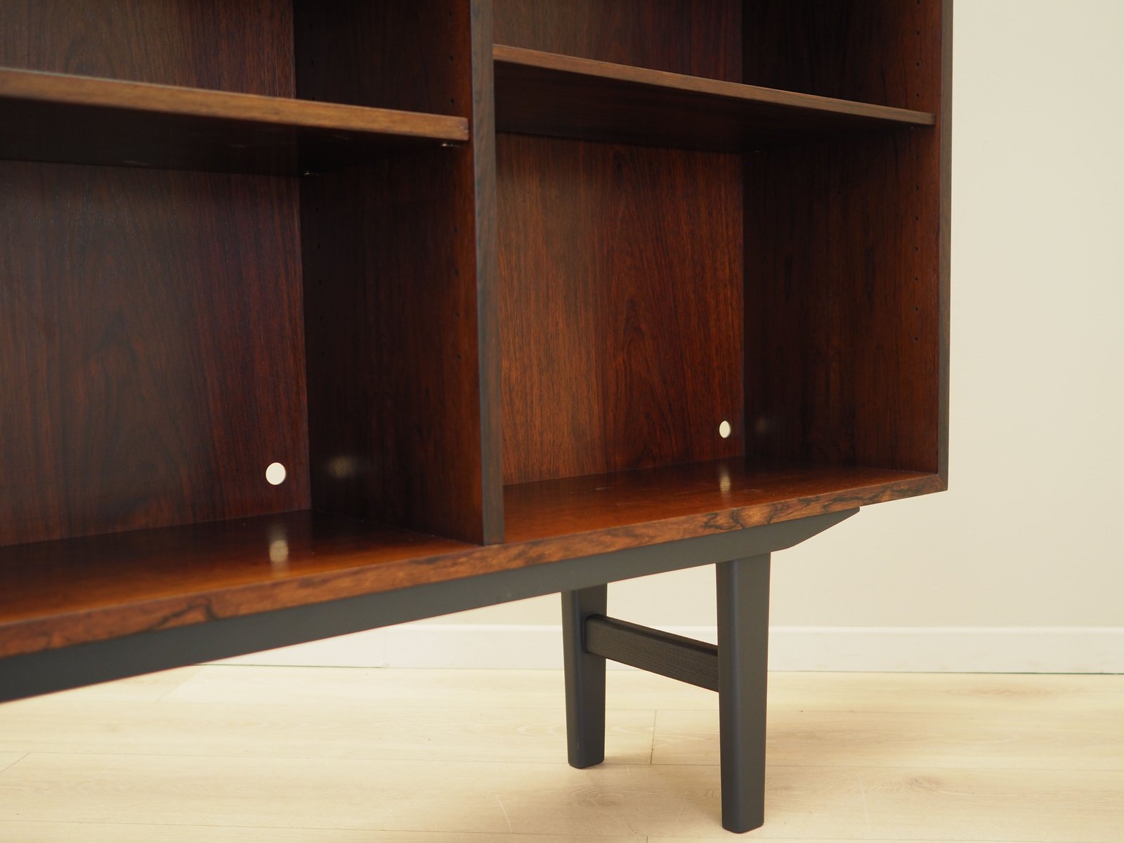 Vintage Danish Mahogany Bookcase by Omann Jun, 1970s for sale at Pamono