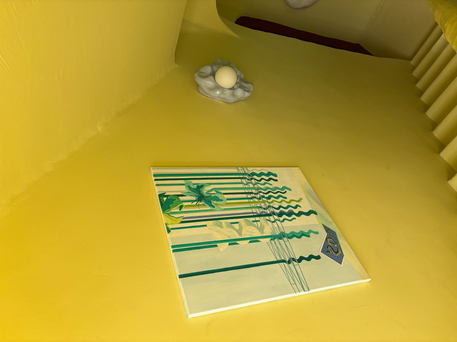 Laura Rubio Bañón, Second Step, Acrylic on Canvas for sale at Pamono