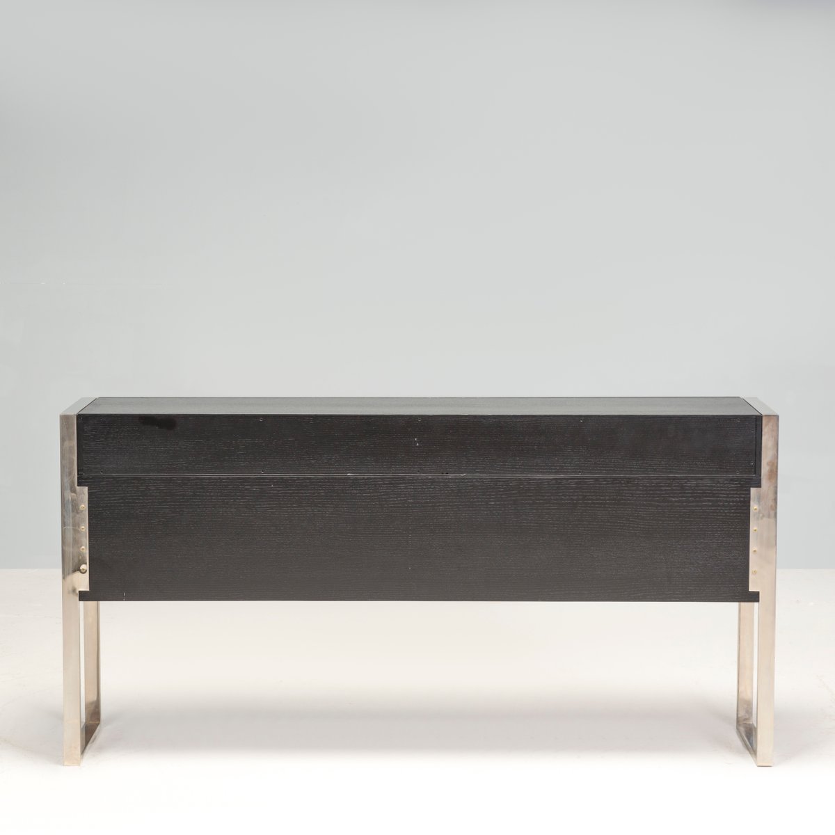 Bespoke Wood and Steel Console Table for sale at Pamono