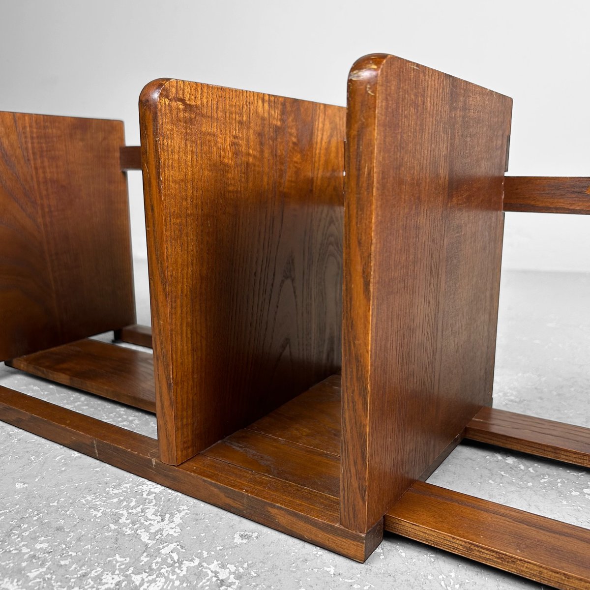 Japanese Wooden Adjustable Book Rack from Yamaka, 1970s for sale at Pamono