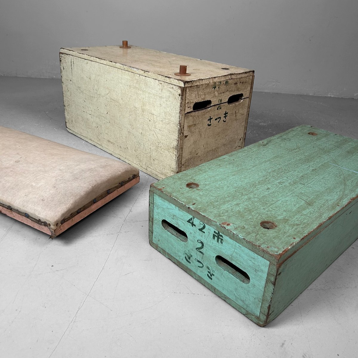 Vintage Japanese Vaulting Box, 1960s for sale at Pamono