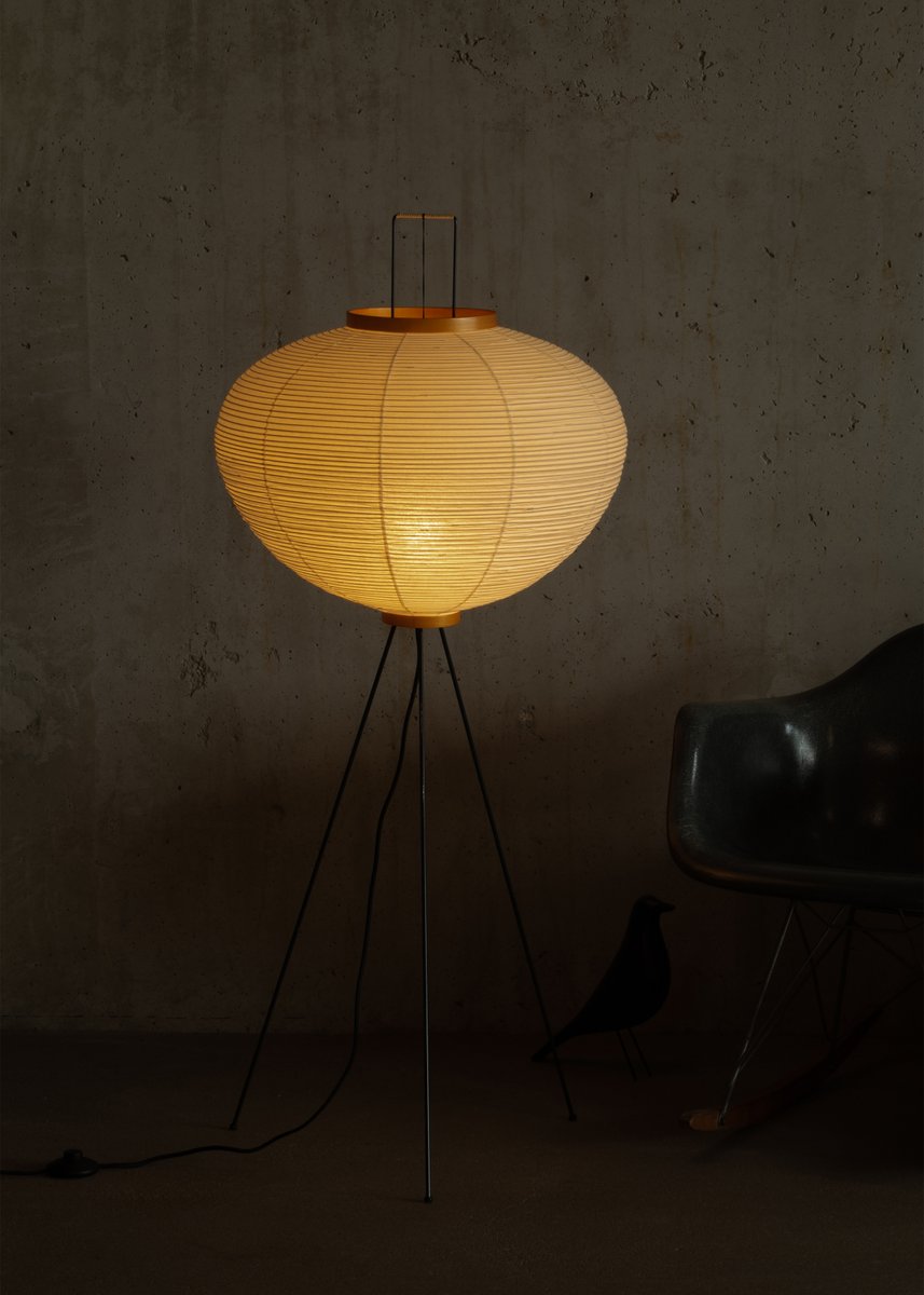 Hand-Crafted Model 10A Akari Light Sculpture by Isamu Noguchi for Ozeki ...