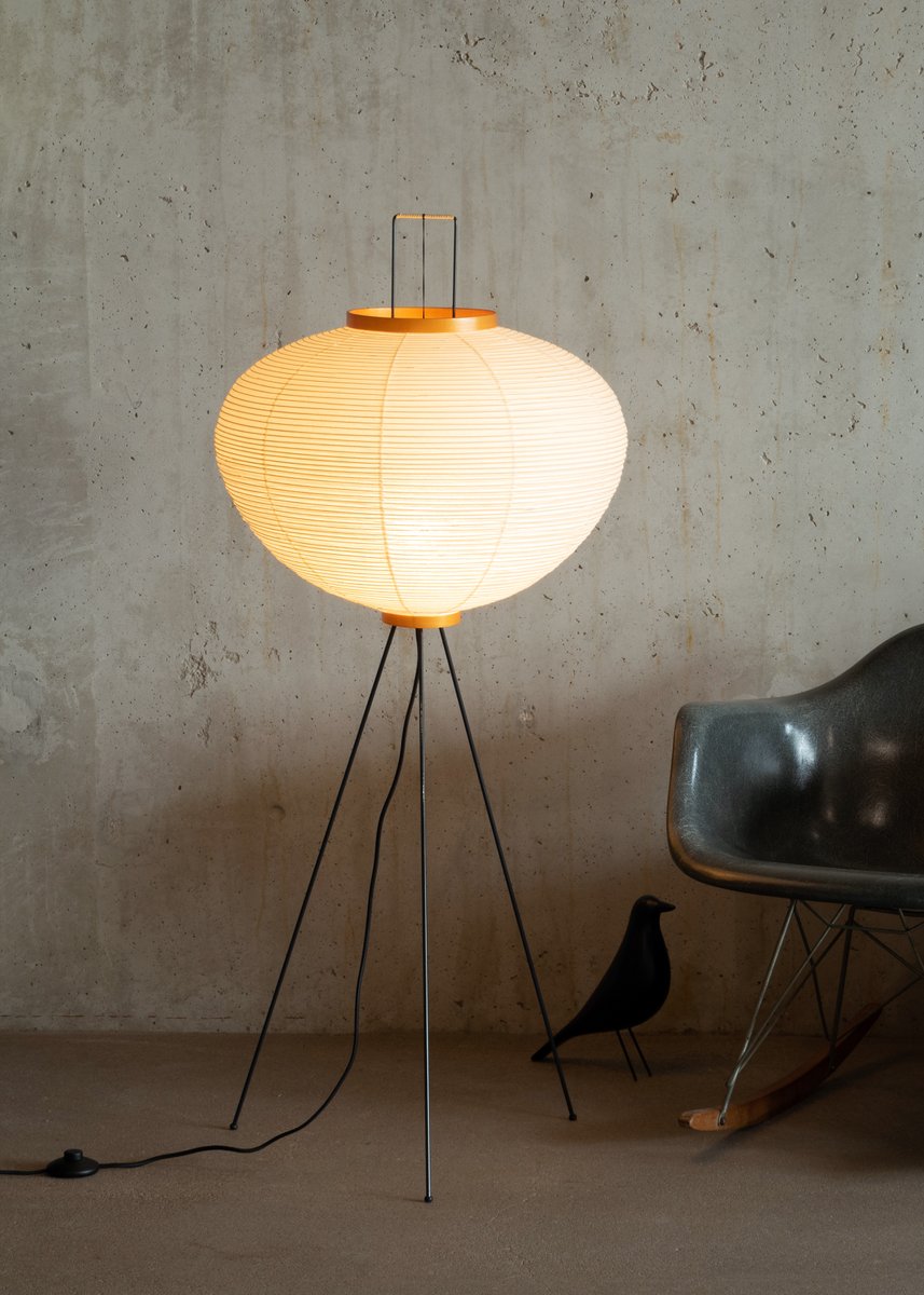 Hand-Crafted Model 10A Akari Light Sculpture by Isamu Noguchi for Ozeki ...