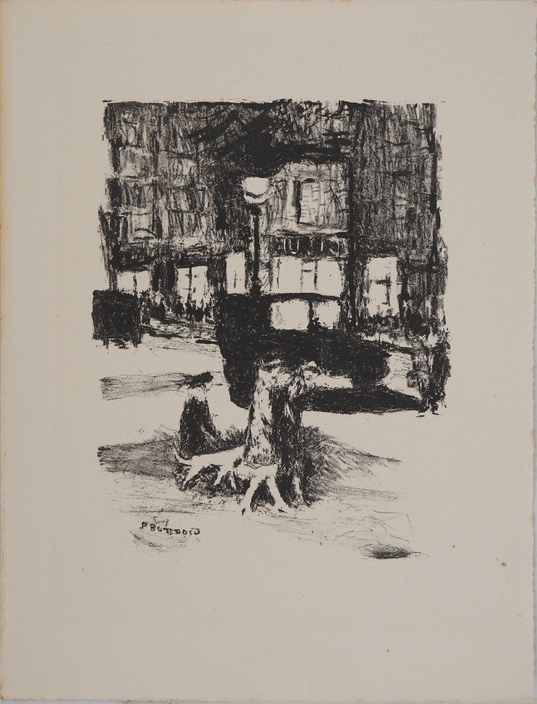 Pierre Bonnard, Paintings of Paris: The Street, Lithograph for sale at ...