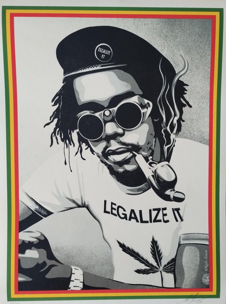 Shepard Fairey (Obey), Keep-It-Underground, 2015, Silkscreen for sale ...