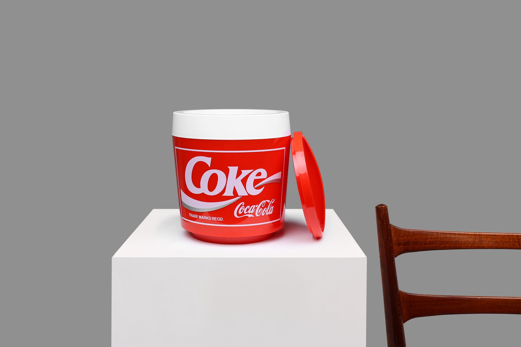 Vintage Coca Cola Ice Bucket by Smidt-Imex, 1960s for sale at Pamono