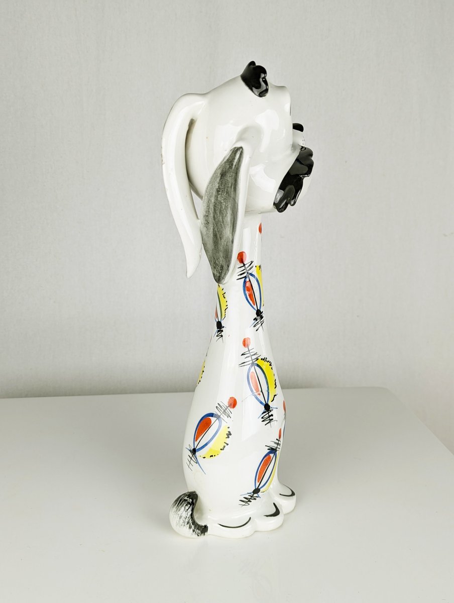 Large Hand Painted Ceramic Rabbit Figurine for Walt Disney, 1962 for ...