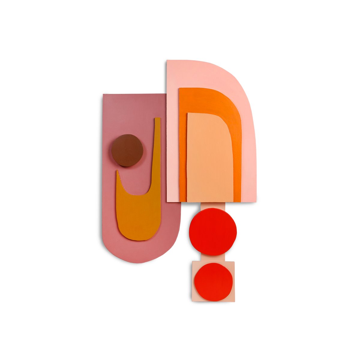 Retro Relief Sculpture by Tilde Grynnerup for sale at Pamono