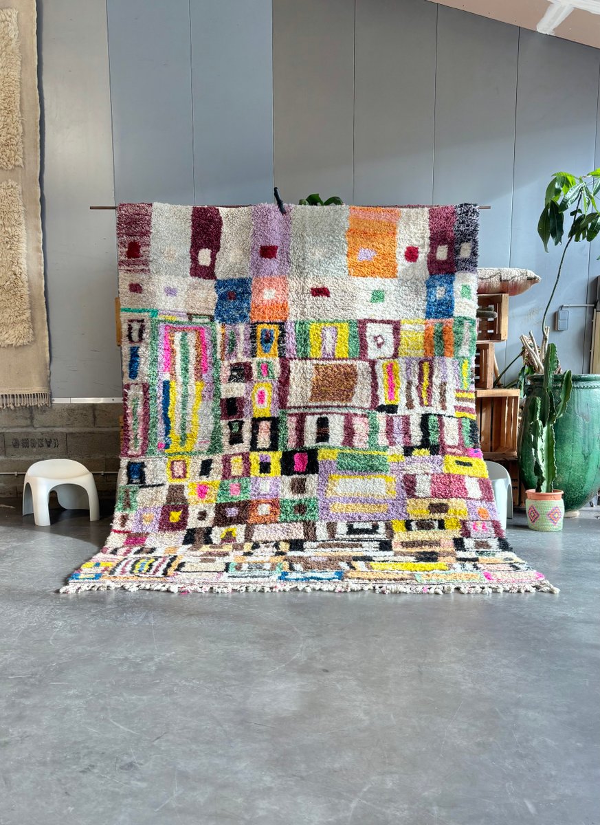 Moroccan Beni Ouarain Rug - , 1990s for sale at Pamono