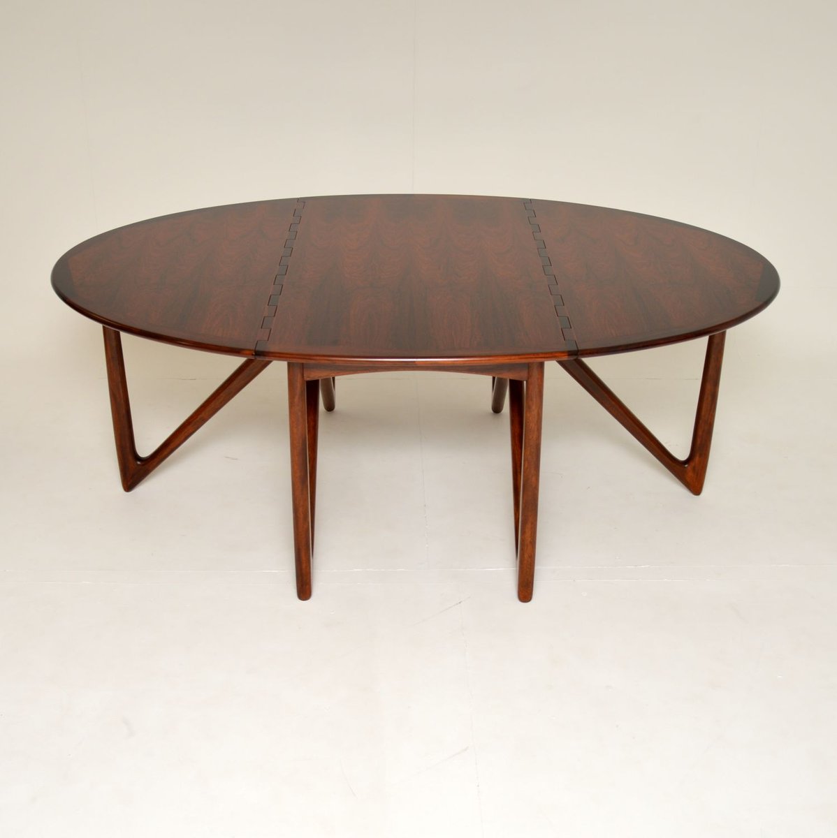 Danish Gate Leg Dining Table by Niels Koefoed, 1960s for sale at Pamono
