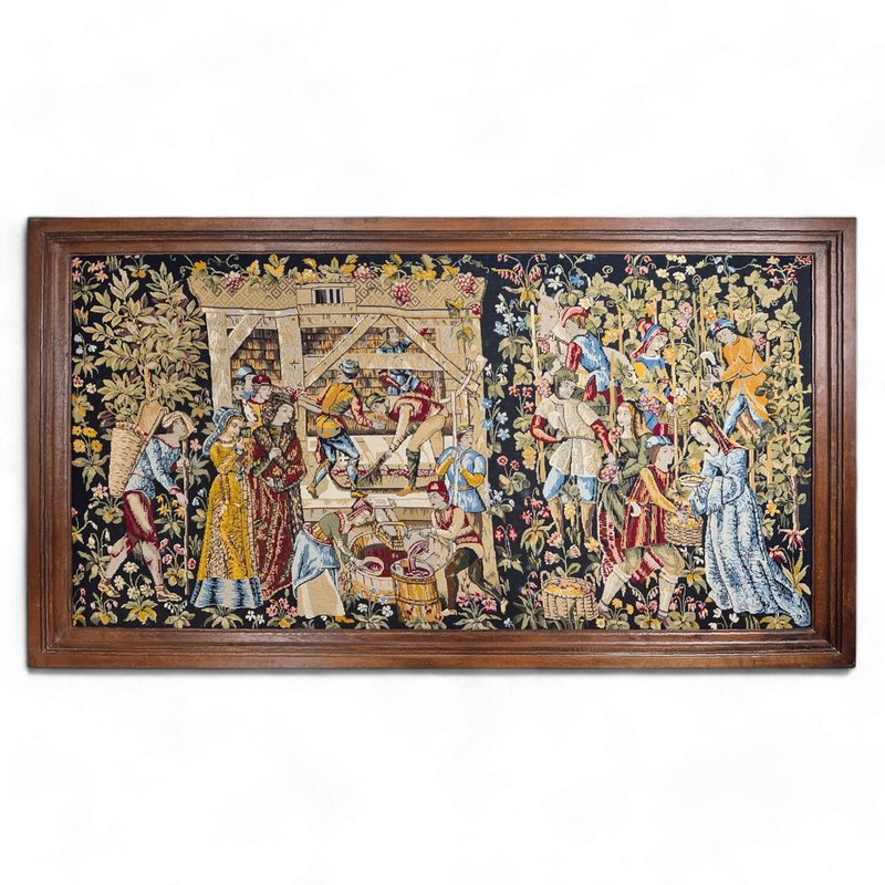 17th Century Tapestry Model the Harvest for sale at Pamono