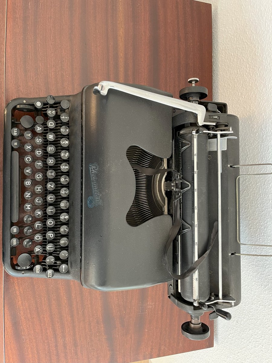 Rheinmetall Mechanical Typewriter for sale at Pamono