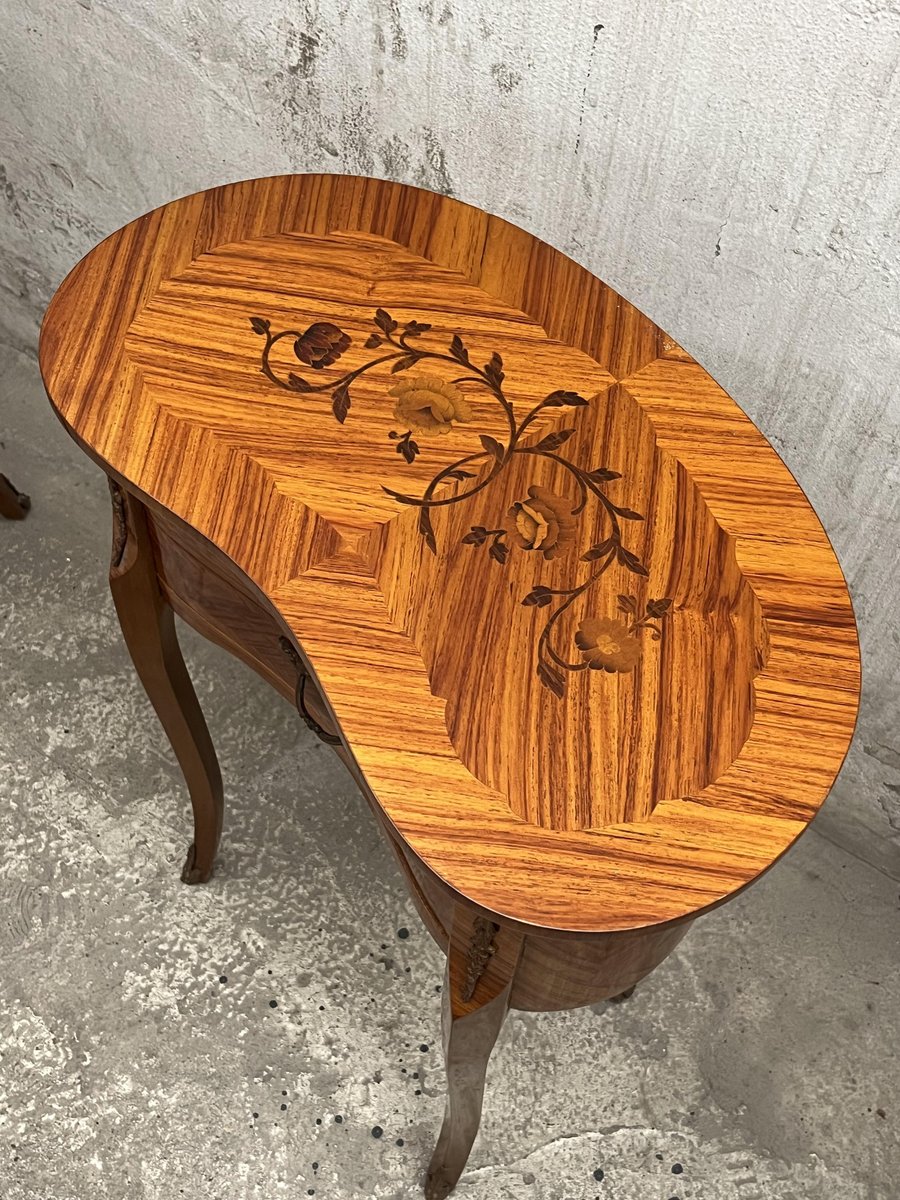 Vintage Louis XV Style Bean-Shaped Bedside Tables, 1980s, Set of 2 for ...