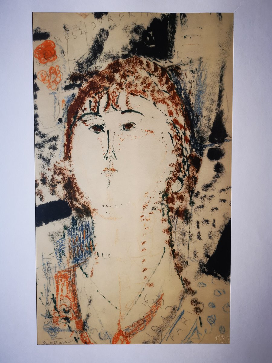 Amedeo Modigliani, Rosa Poprina, 1959, Original Lithograph for sale at ...