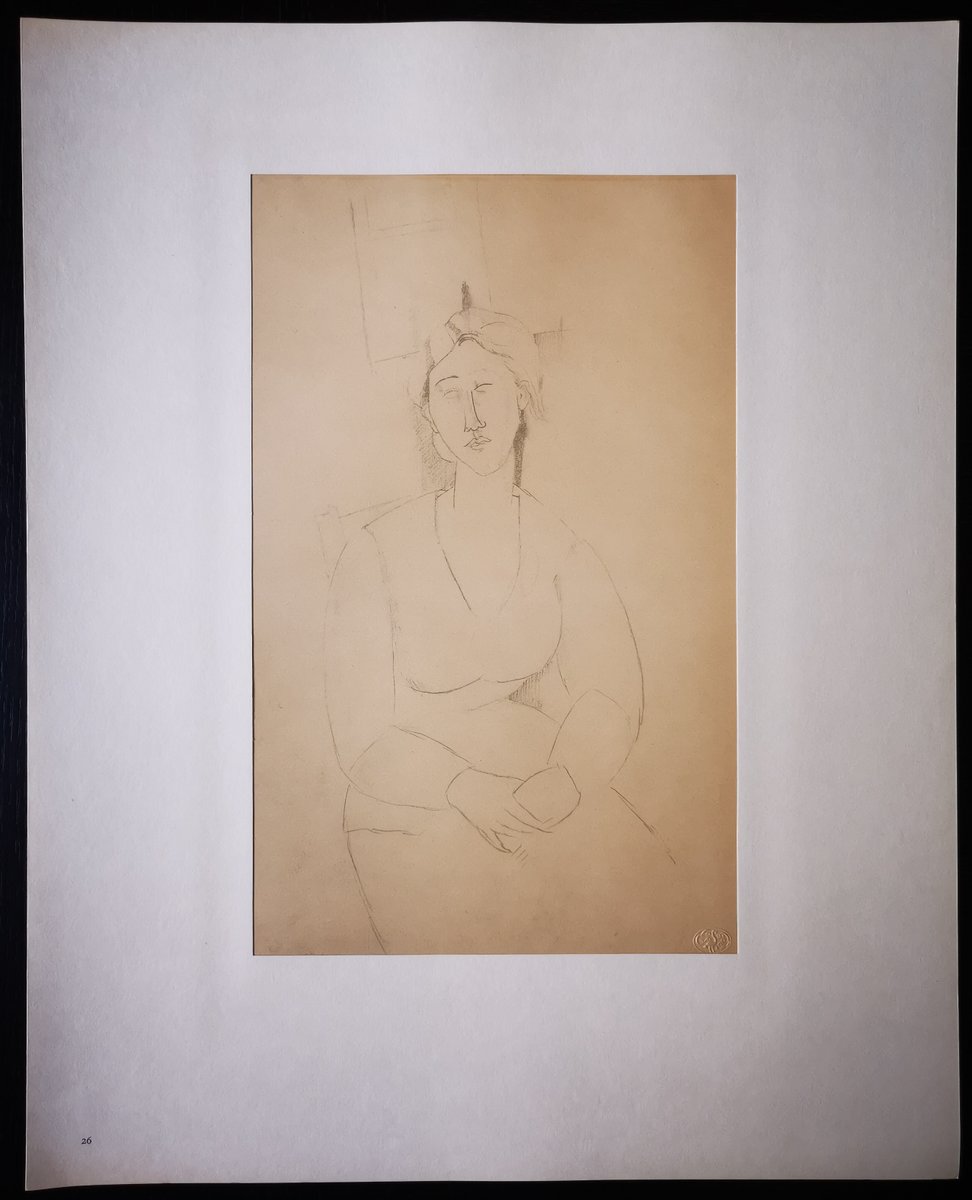 Amedeo Modigliani, Female Portrait, 1959, Original Lithograph for sale ...