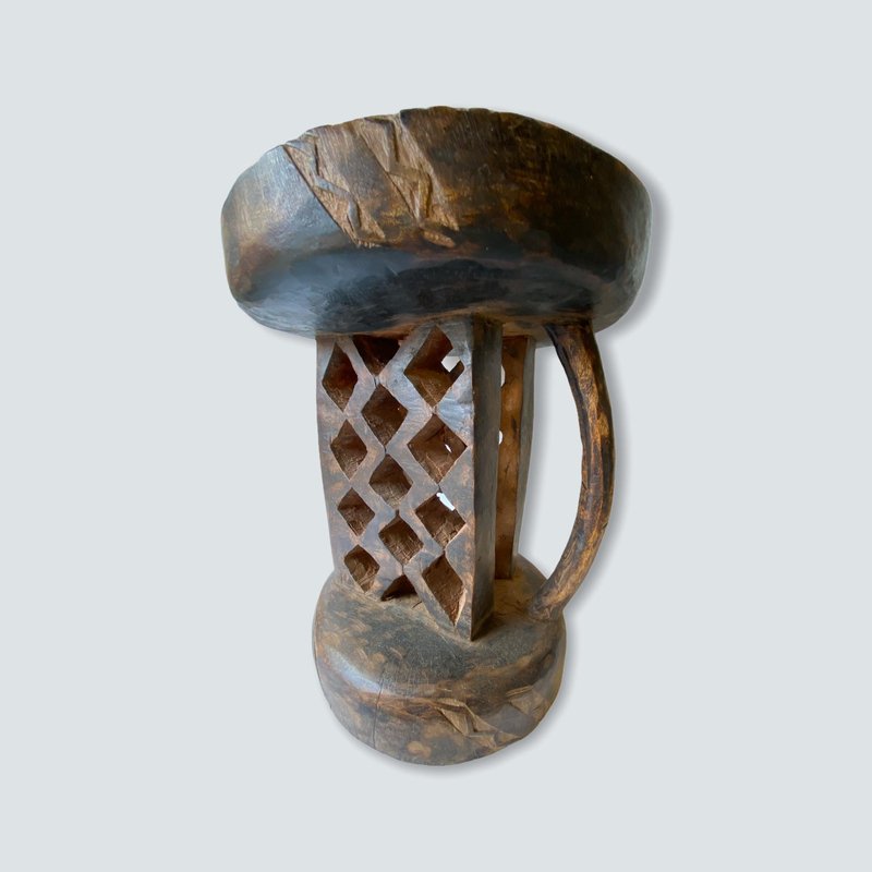 Vintage Tonga Stool, Zimbabwe for sale at Pamono