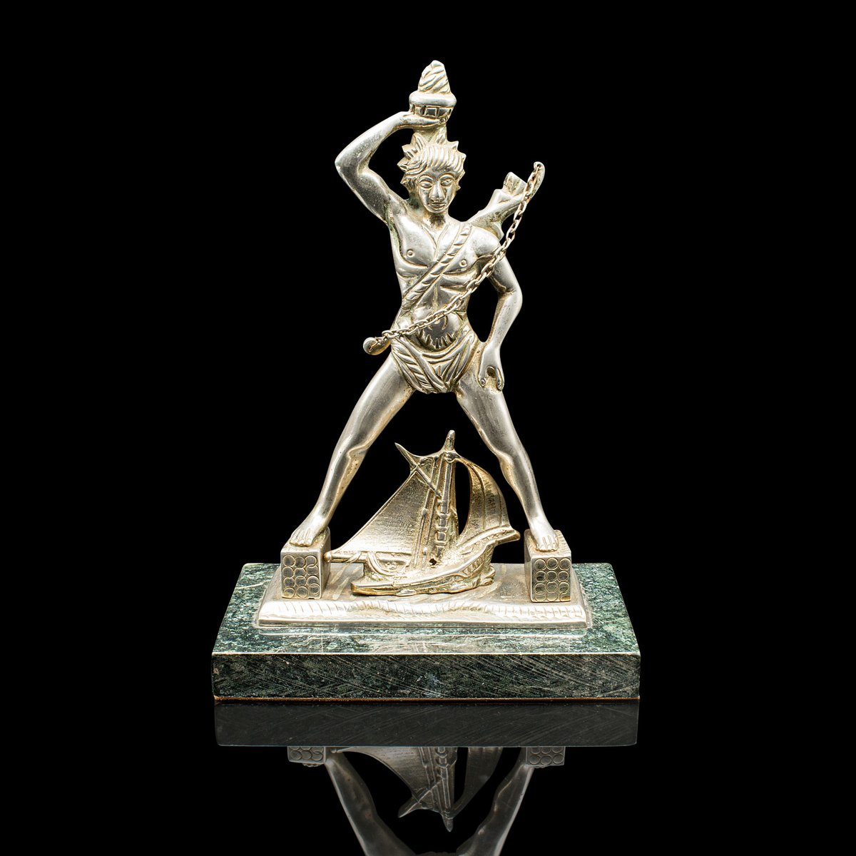 Vintage Colossus of Rhodes Statue, 1930s for sale at Pamono