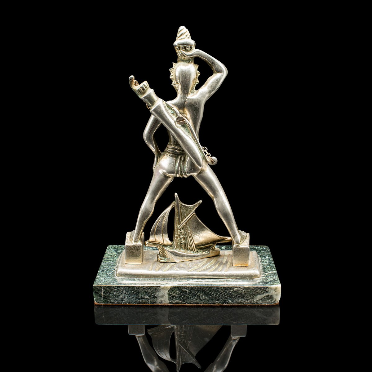 Vintage Colossus of Rhodes Statue, 1930s for sale at Pamono