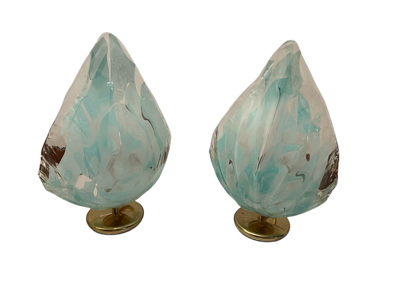 Murano Glass Table Lamps by La Murrina, 1970s, Set of 2 for sale at Pamono