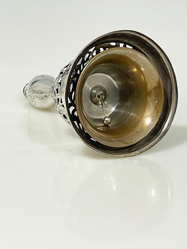 Dutch Silver Table Bell by Johannes Antonius Melis S-Hertogenbosch ...
