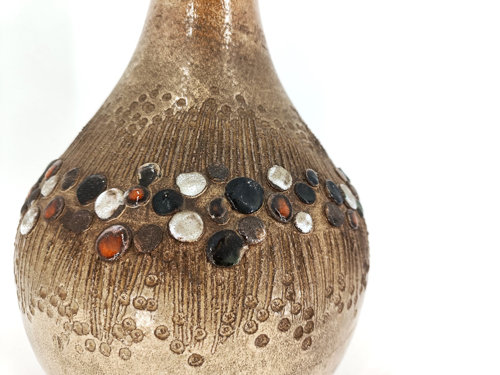 Vase by Elisabeth Vandeweghe for Perignem, 1960s for sale at Pamono