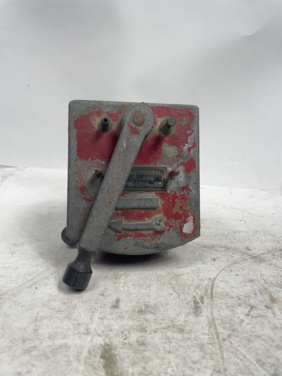 Antique Industrial Switch, Italy, 1920s for sale at Pamono